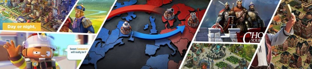 Mobile: Massive action strategy Game: Build, Battle, and Rule