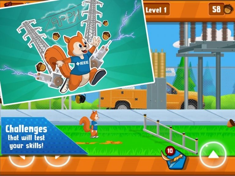 Zappy Squirrel | Educational Game | Juego Studios