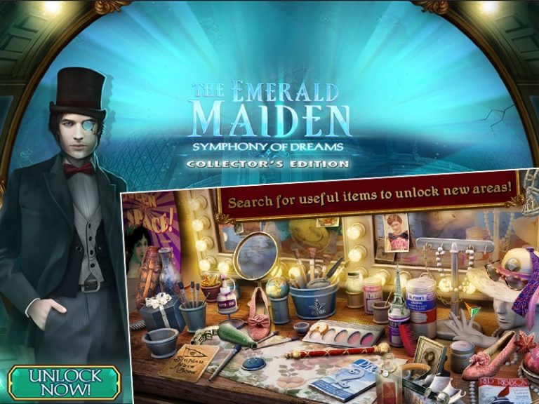 Adventure Hidden Objective Game | Emerald Maiden - Juego Studios