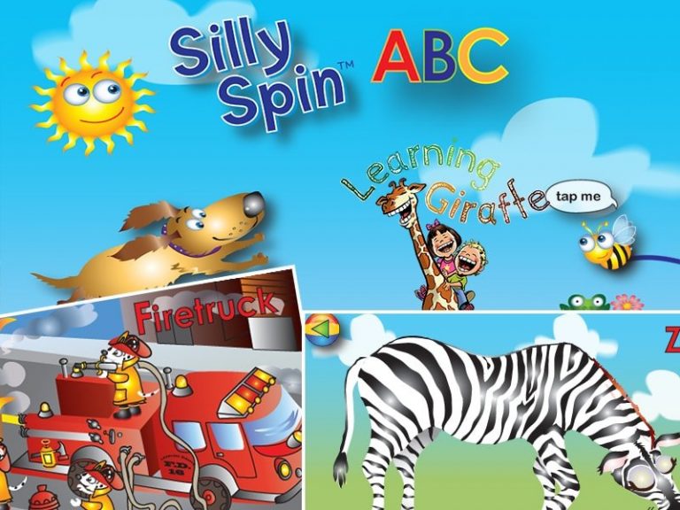 Kids Interactive Game | Silly Spin ABC Game - Juego Studios
