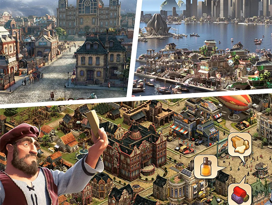 Mobile: Massive action strategy Game: Build, Battle, and Rule