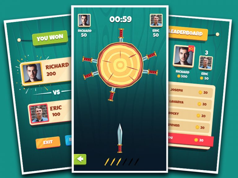 KNIFE HIT | Casual Game | Juego Studios