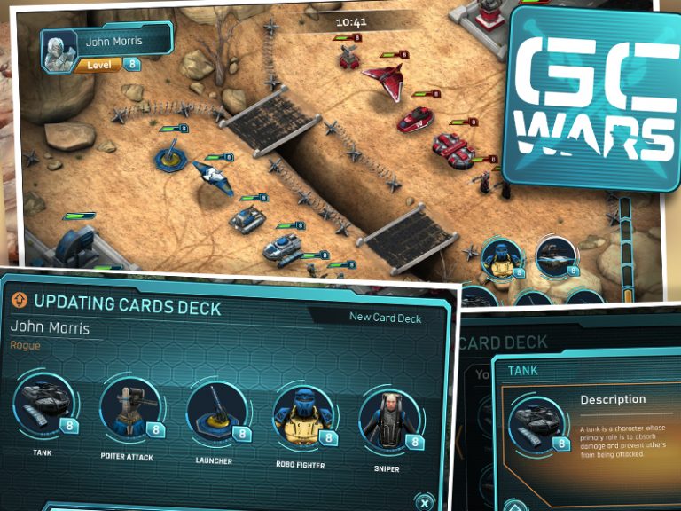 GC Wars - PVP Strategy Card Game | Juego Studios
