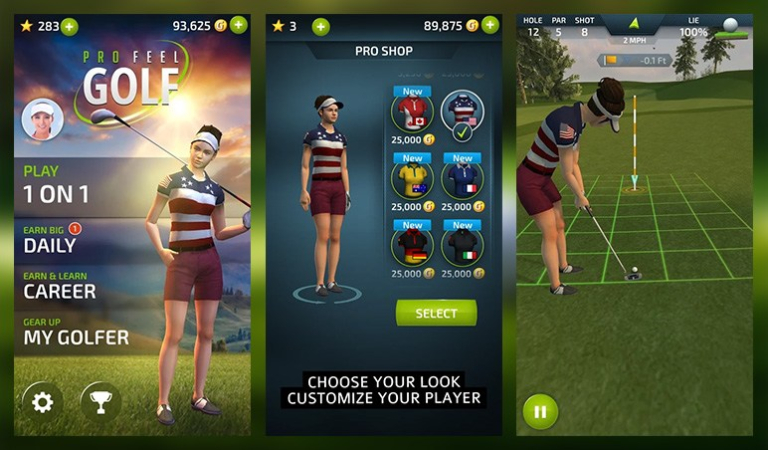 Pro Feel Golf | Sports Simulation Game | Juego Studios